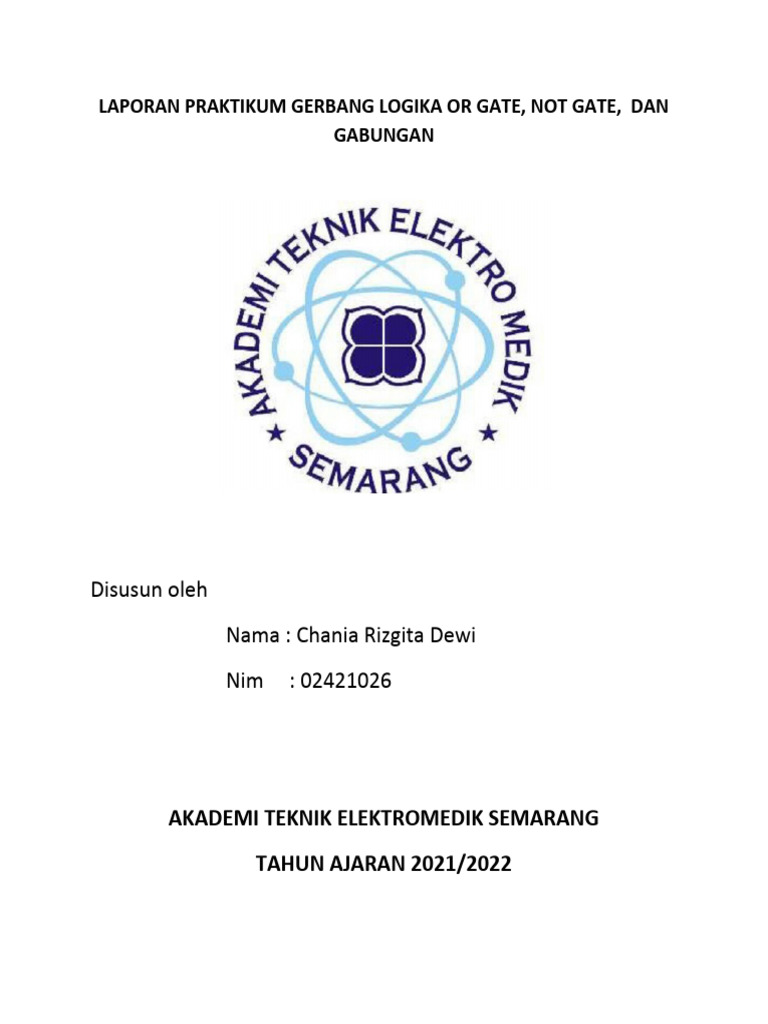 Praktikum Gerbang Logika OR dan NOT | PDF