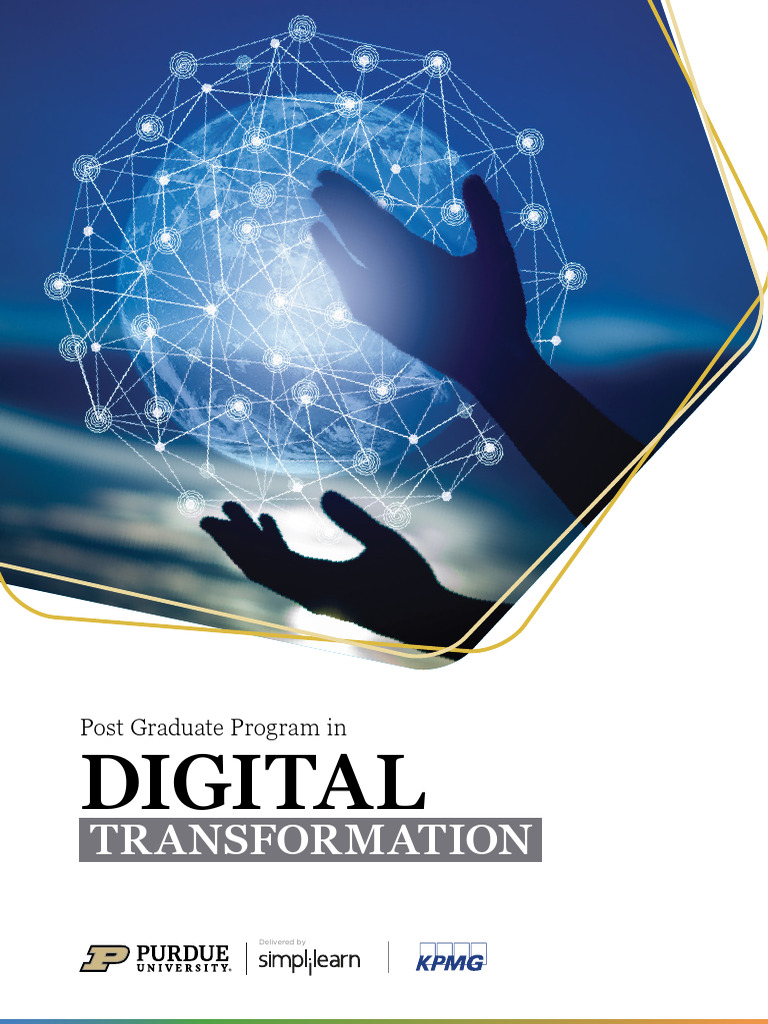 PGP Digital Transformation - v9 | PDF | Collaboration | Postgraduate Education