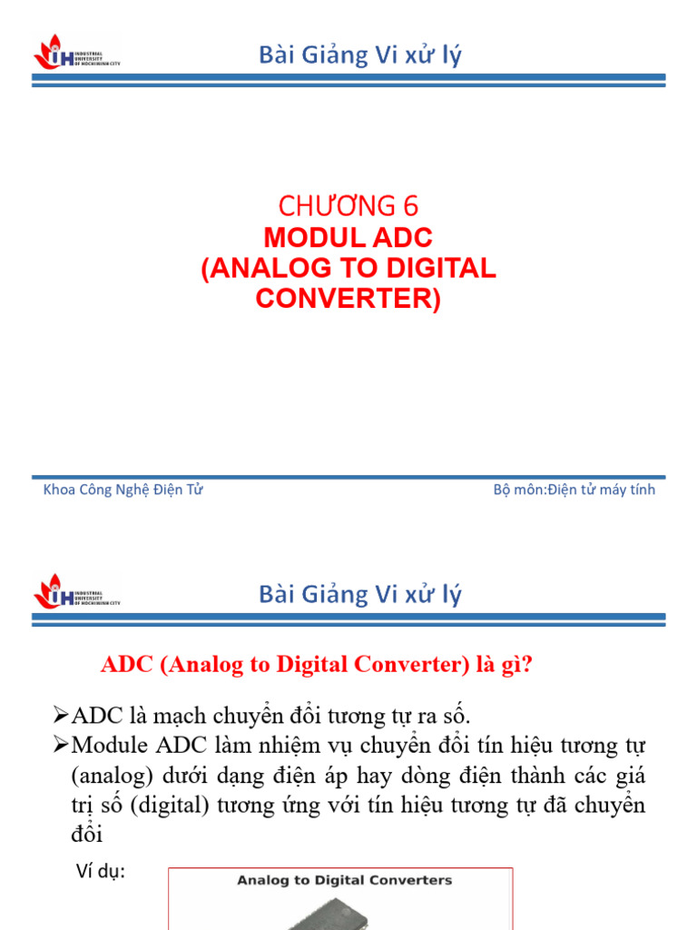 Chuong 7 - Module - ADC | PDF