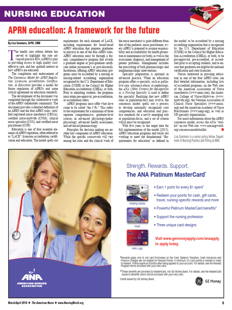 APRN education A framework for the future | PDF | Nursing | Nurse Practitioner