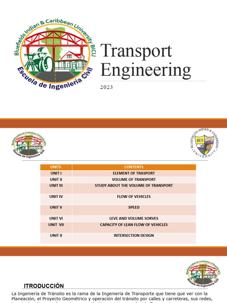 Elementos Del Transito | PDF | La carretera | Curva