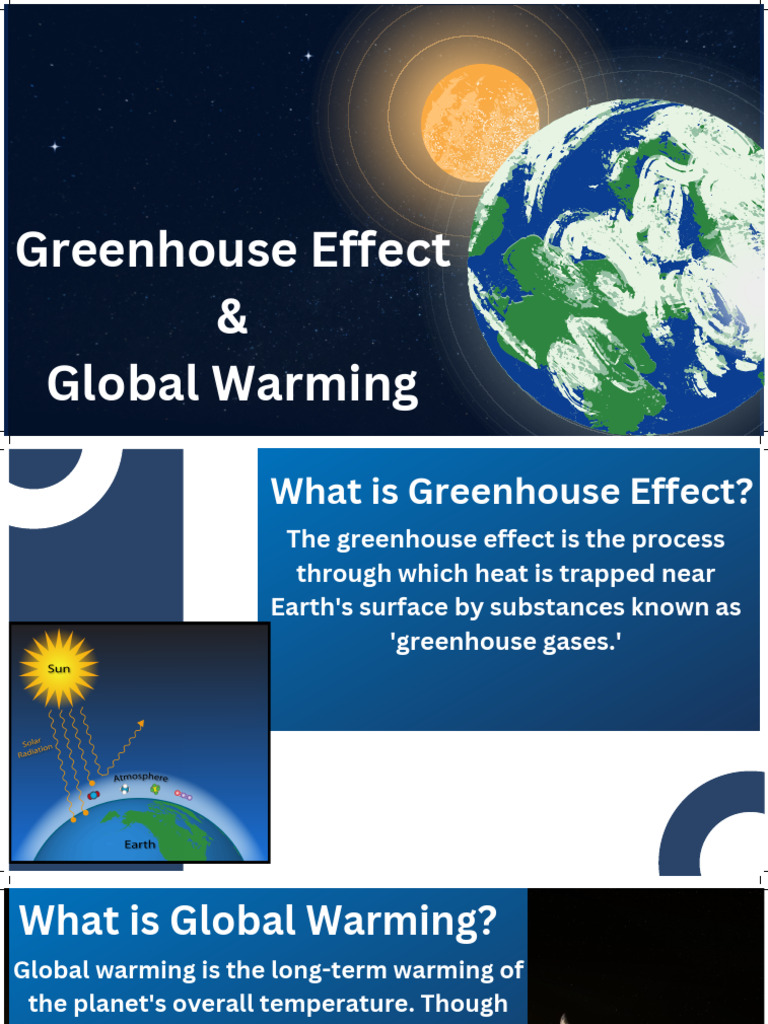 Greenhouse Effect & Global Warming | PDF