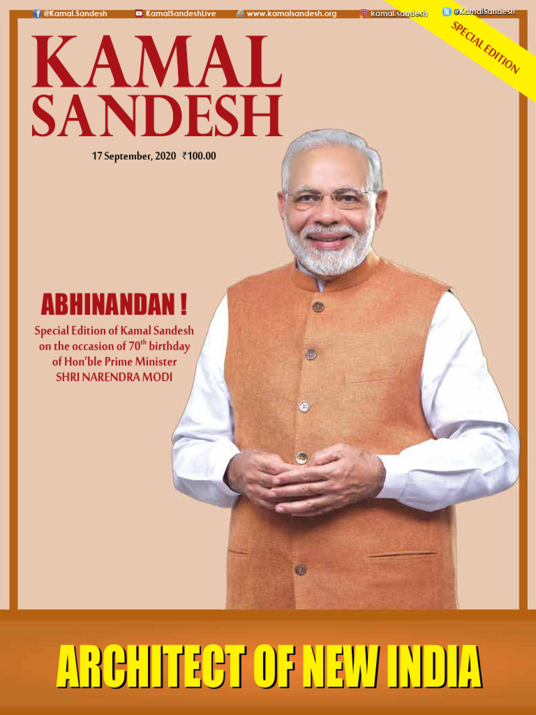 Architect of New India Eng Web | PDF | Narendra Modi