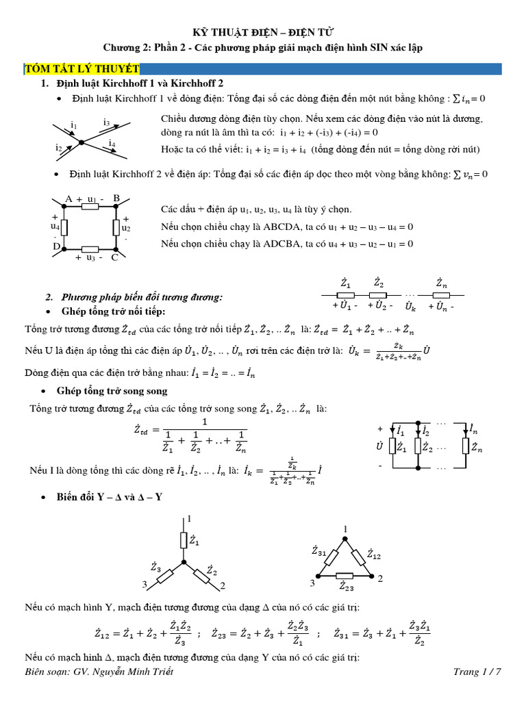 Ky-Thuat-Dien - Dien-Tu - Nguyen-Minh-Triet - Buoi2 - p2 - Cacphuongphap - Giai - Machdien - Sin ...