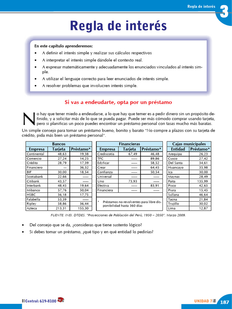 Cálculo y Conceptos de Interés Simple | PDF