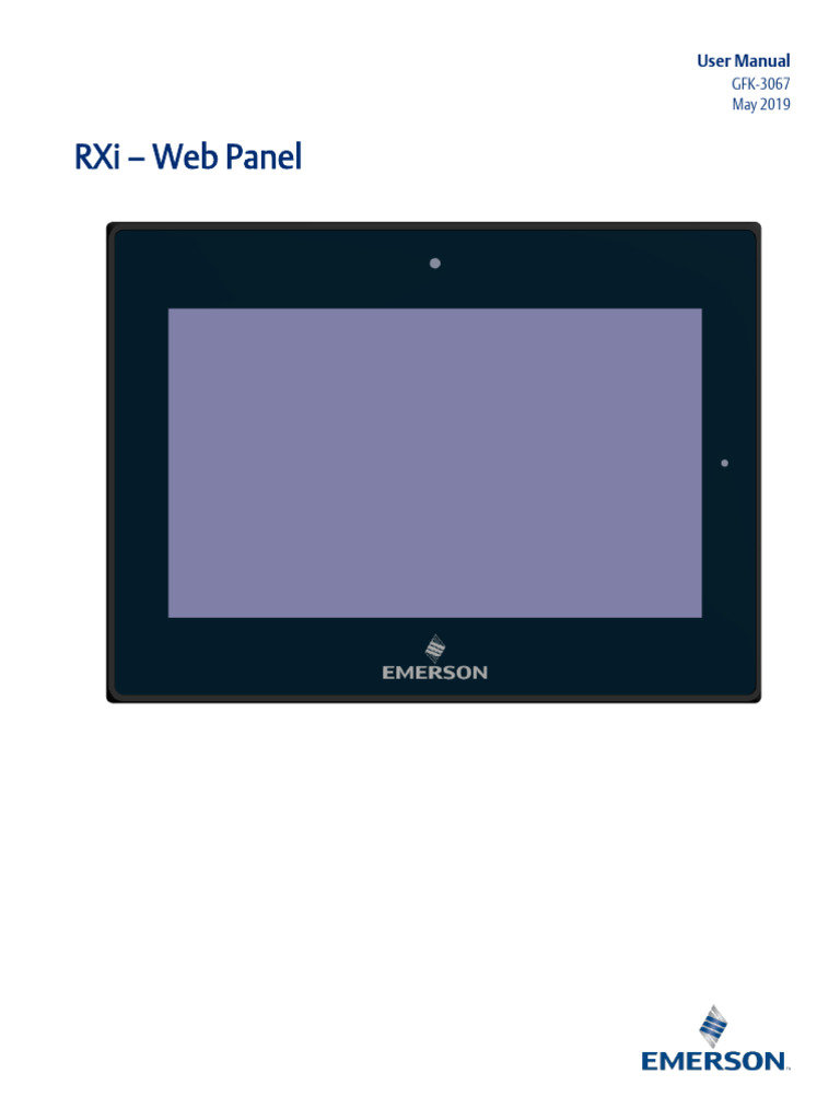 Rxi Web Panel Manual | PDF