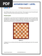 11 - Pawn Structure | PDF | Chess | Traditional Board Games