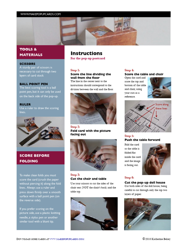 Postcard Instructions | PDF