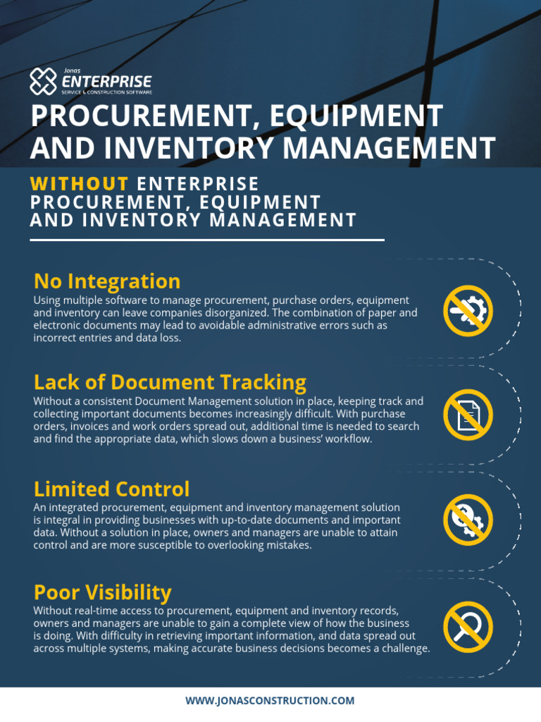 procurement_equipment__inventory_management_brochure | PDF | Procurement | Inventory