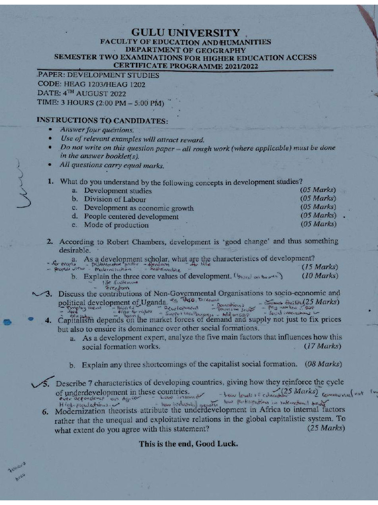 Past Papers | PDF
