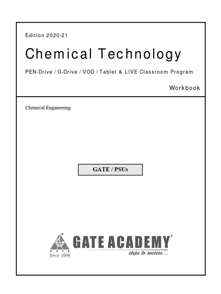 Chemical Technology (Sumit Sir) - Compressed | PDF | Cracking (Chemistry) | Polymerization