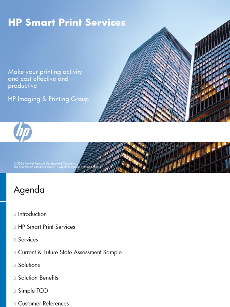 HP Printer - SPS Presentation | PDF | Printer (Computing) | Hewlett Packard