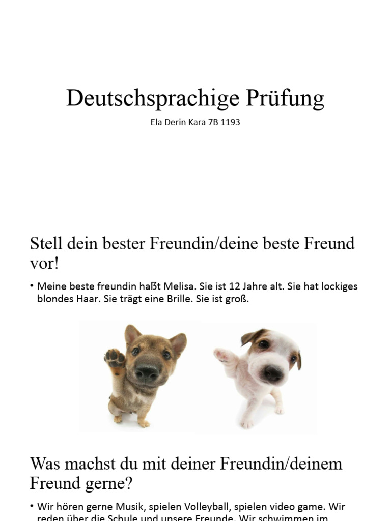 Deutschsprachige Prufung | PDF