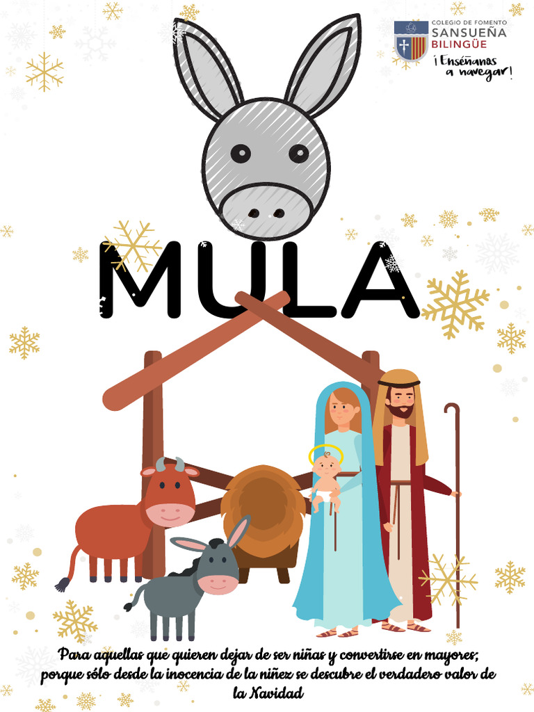 MULA. Un Cuento de Navidad. | PDF | María, madre de Jesús | Jesús