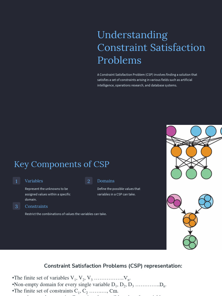 Understanding Constraint Satisfaction Problems | PDF | Mathematical Optimization | Applied ...