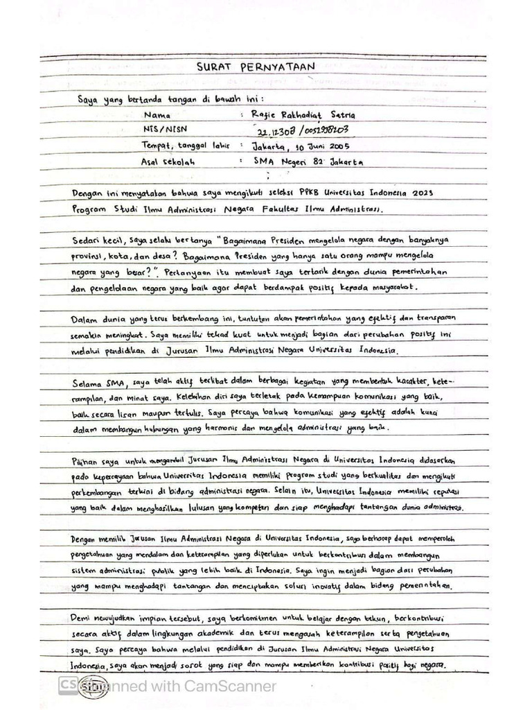 Essay PPKB Rafie Rakhadiat Satria | PDF