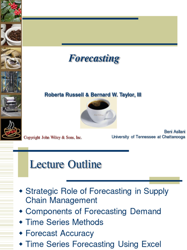 Module 9 Forecasting Pdf Forecasting Regression Analysis