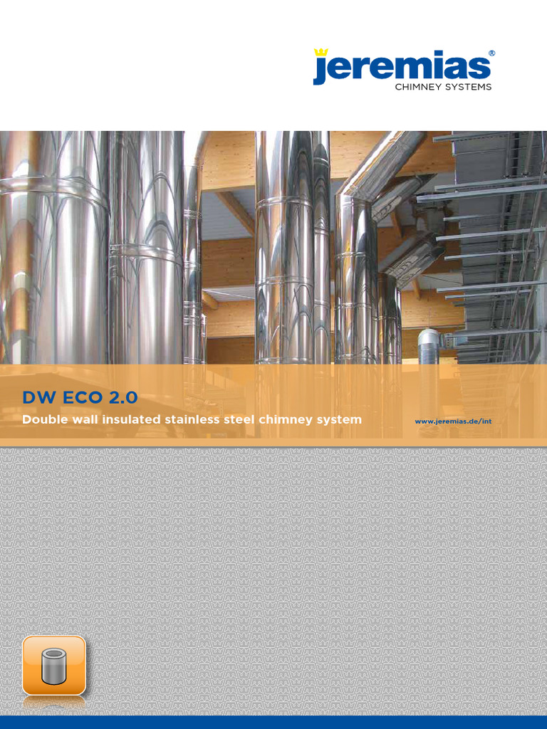 Jeremias Brochure DW-ECO2.0 | PDF | Chimney | Stainless Steel