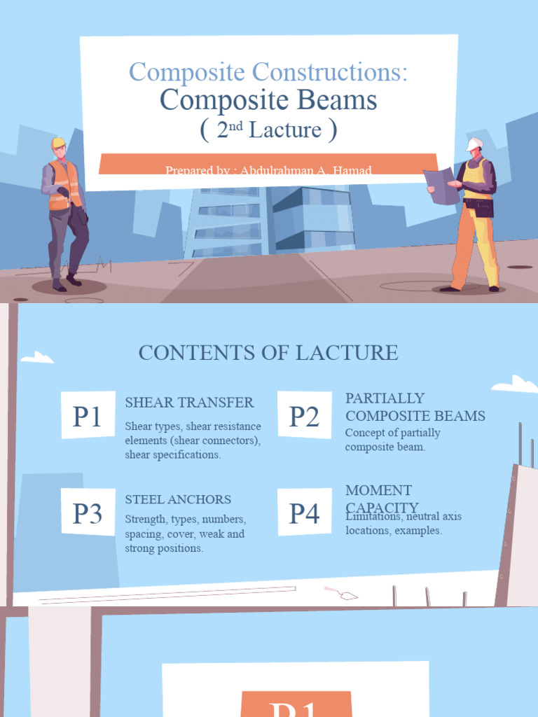 2nd Lacture of Composite Beams | PDF | Beam (Structure) | Strength Of ...