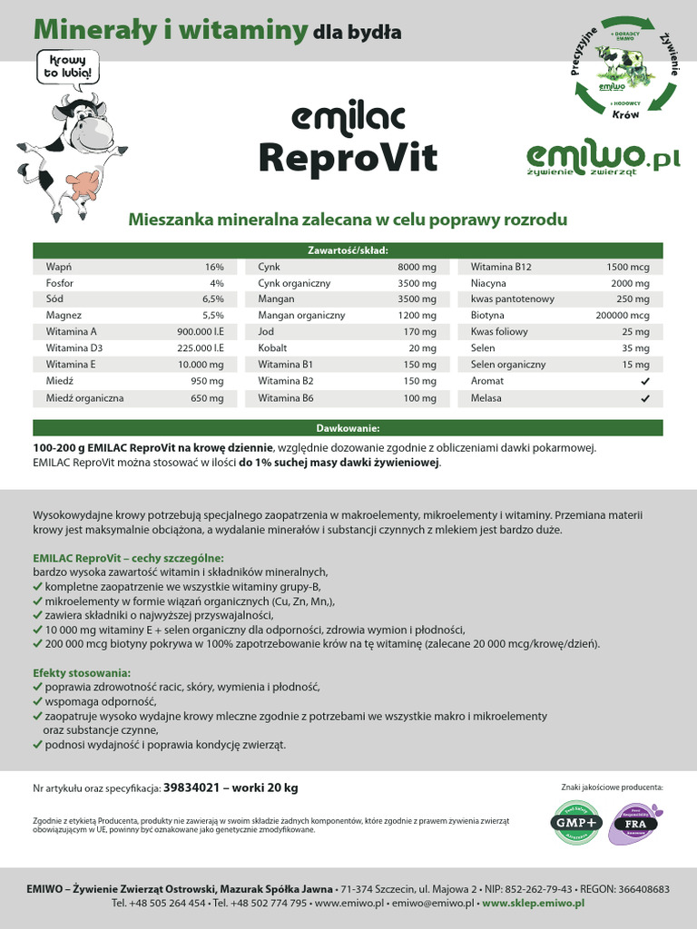 Emilac Reprovit | PDF