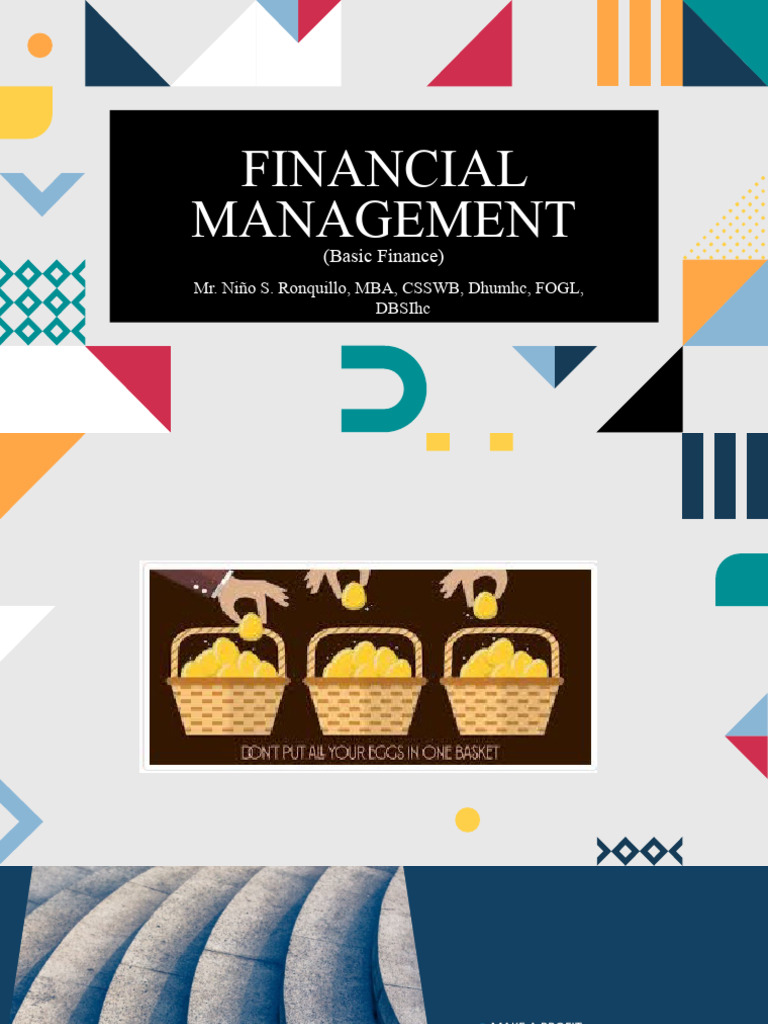 Lesson 1 - Introduction To Financial Management | PDF | Partnership ...
