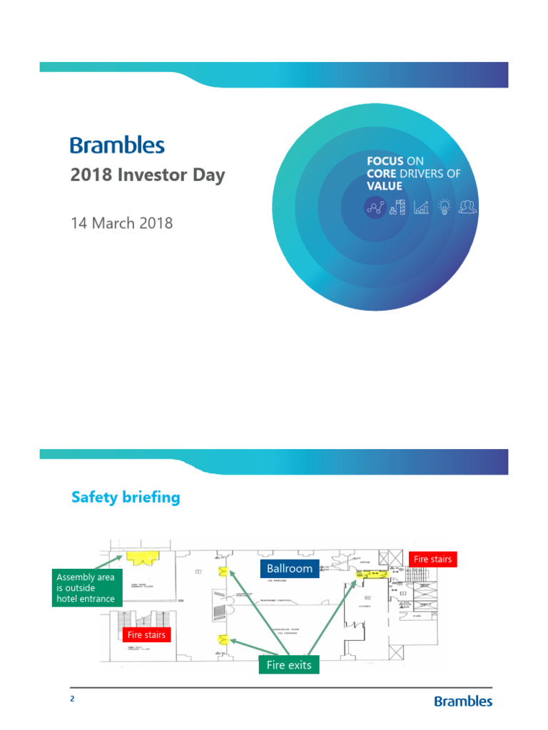 Brambles 2018 Investor Day - WEBSITE | PDF | Retail | Supply Chain