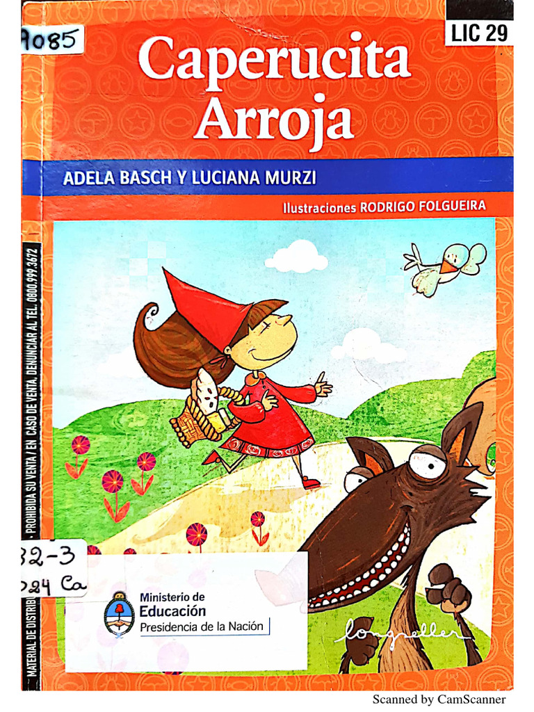 CAPERUCITA ARROJA (5-6+) Adela Basch - Luciana Murzi - Jass.jdg | PDF
