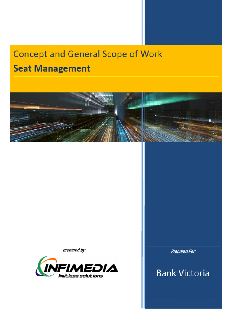 Seat Management - Concept and General Scope of Work | PDF