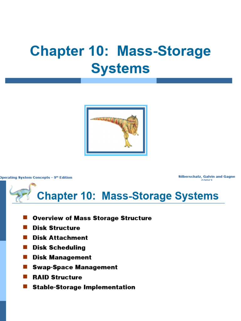Mass-Storage Structure | PDF | Hard Disk Drive | Computer Data Storage Mass-Storage Structure | PDF | Hard Disk Drive | Computer Data Storage
