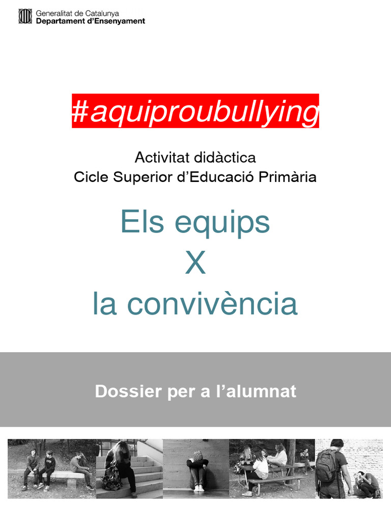 Equips Per La Convivencia Dossier Alumnes | PDF