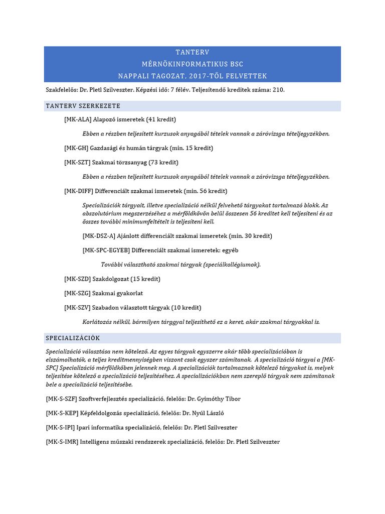 MI BSC 2017 I | PDF