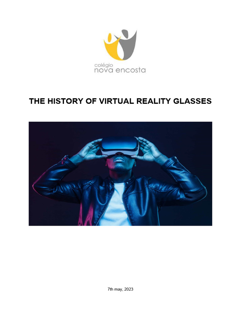 Virtual Reality Glasses | PDF | Virtual Reality | New Media