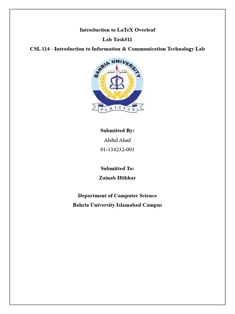 Ict Lab 11 | PDF