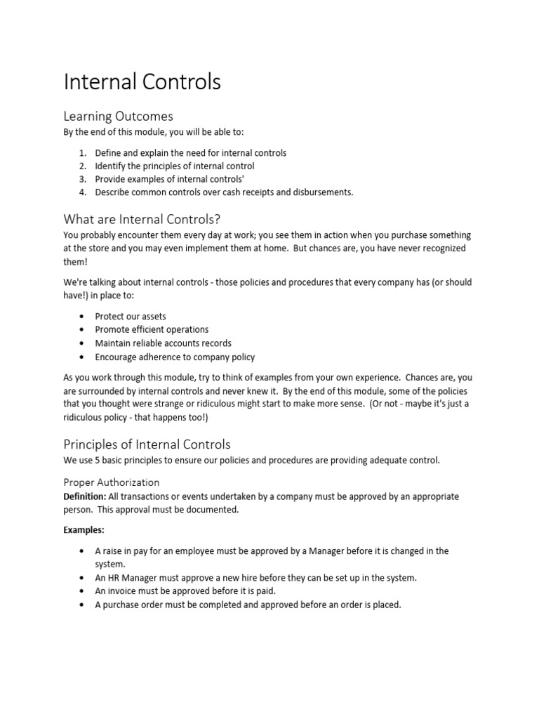 Module 4A | PDF | Internal Control | Cheque