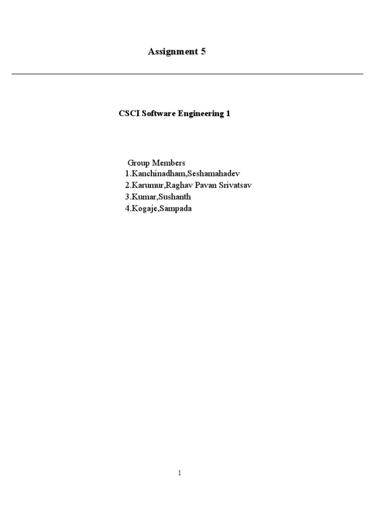 Csci 5801 Software Engg Assignment 2 Pdf Unit Testing Boolean