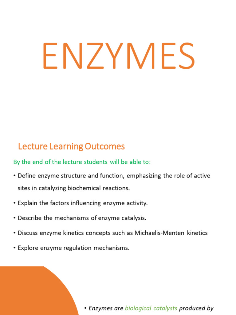 ENZYMES (1) (1) | PDF | Enzyme Inhibitor | Enzyme