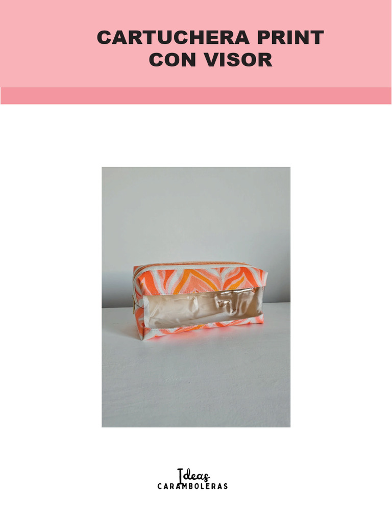 Molde Cartuchera Print | PDF