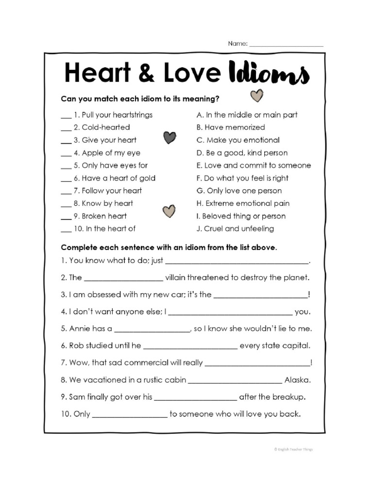 Valentines Activities | PDF