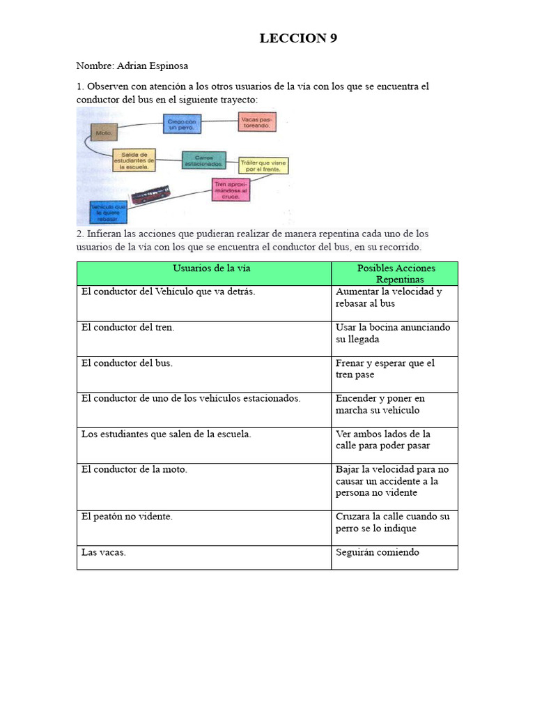 Leccion 9 | PDF Leccion 9 | PDF