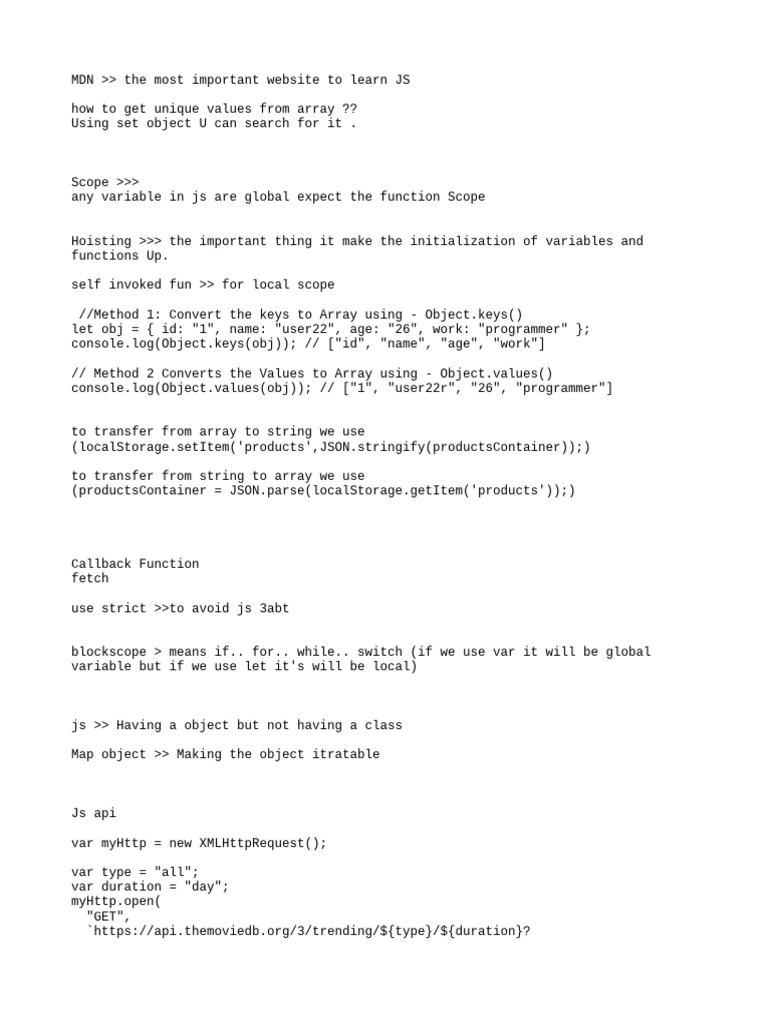 js | PDF | Scope (Computer Science) | Computing
