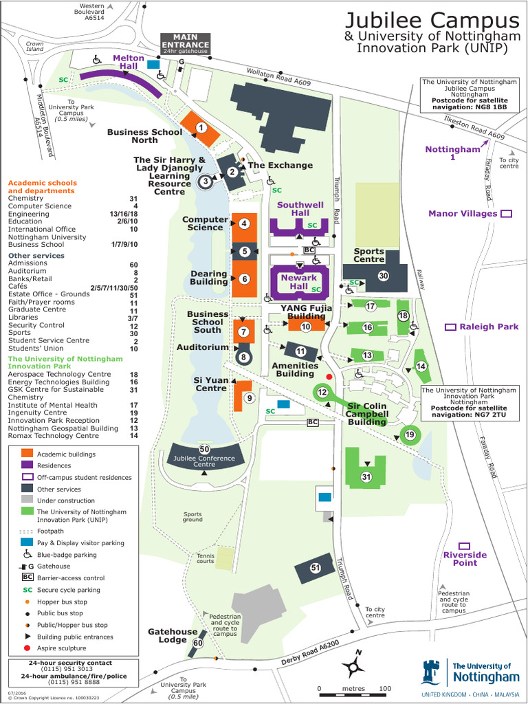 Jubilee Campus Map | PDF