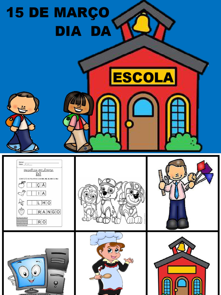 Bingo Escolar: Atividades e Materiais | PDF