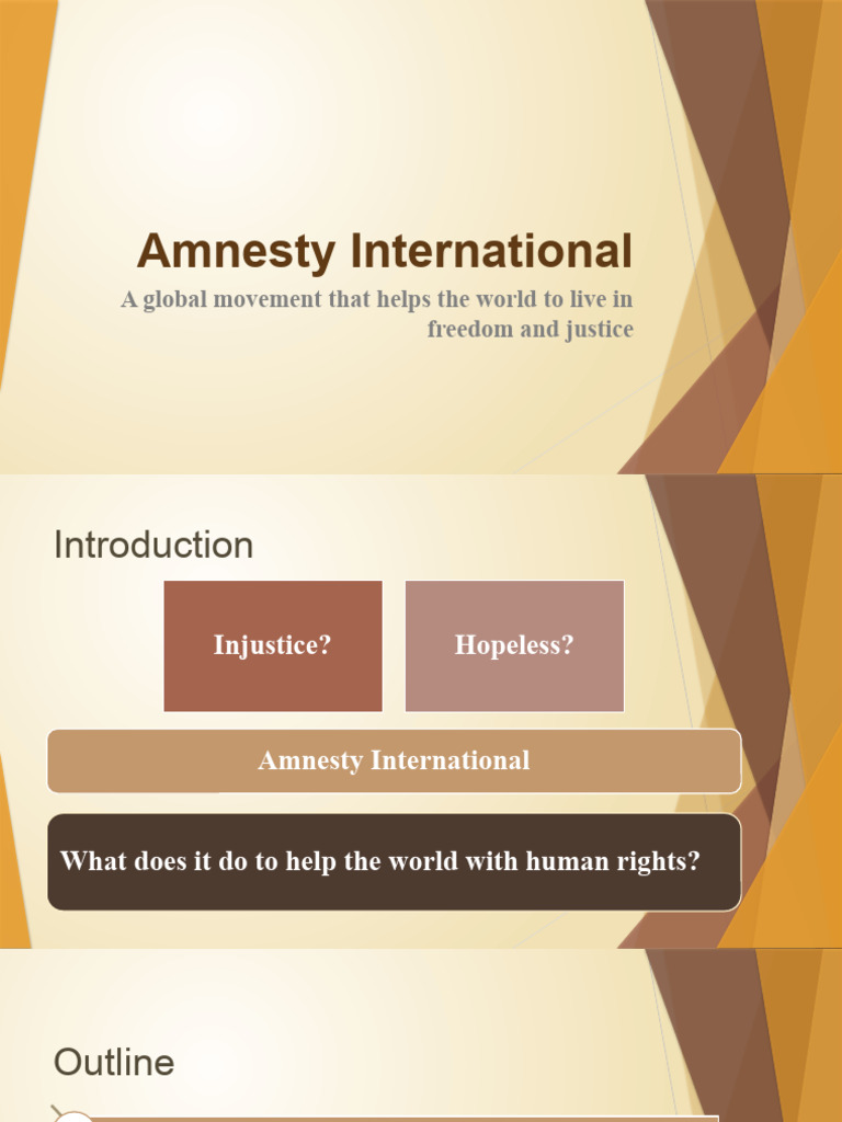 Amnesty International | PDF