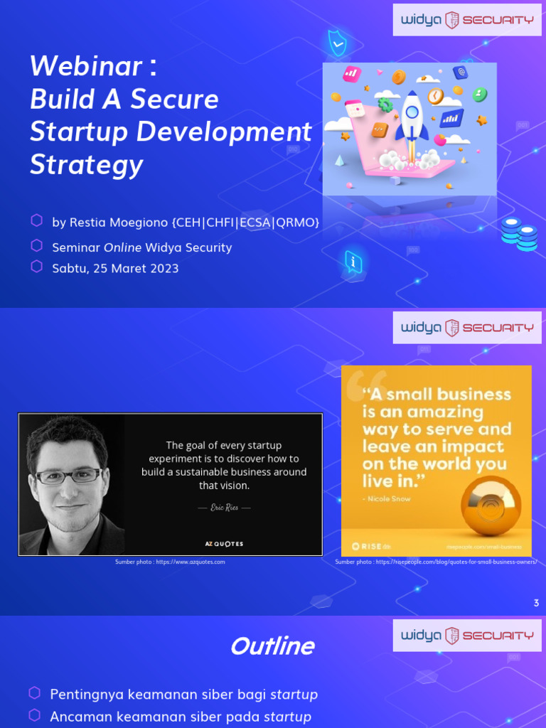 Webinar Widya Security 25032023 | PDF