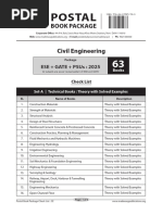 MADE EASY Postal Study Package Overview | PDF | Engineering | Civil Engineering