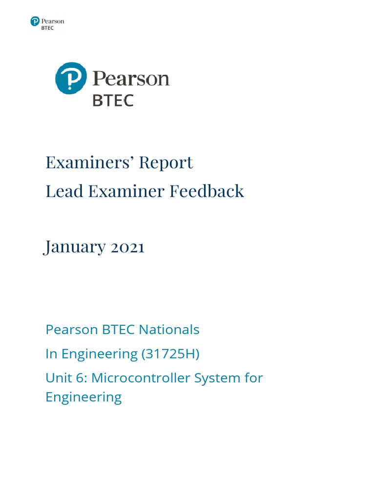 31725H - Unit 6 - Pef - 20210317 | PDF | Learning | Simulation