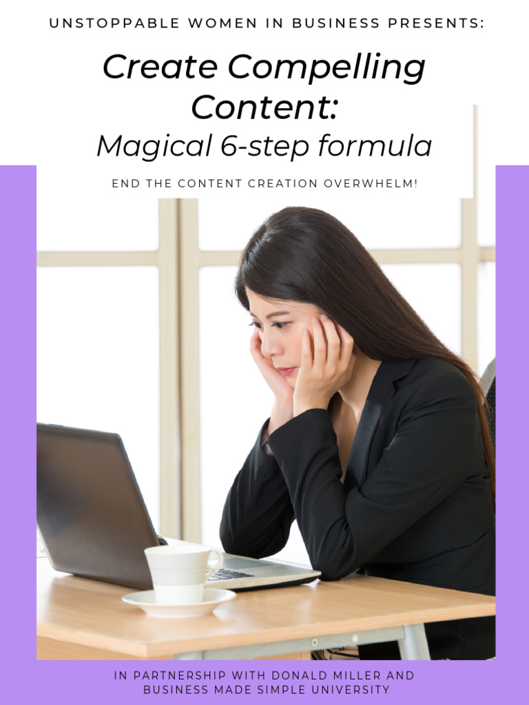 Content Creation for Women Entrepreneurs | PDF | Customer | Human Communication