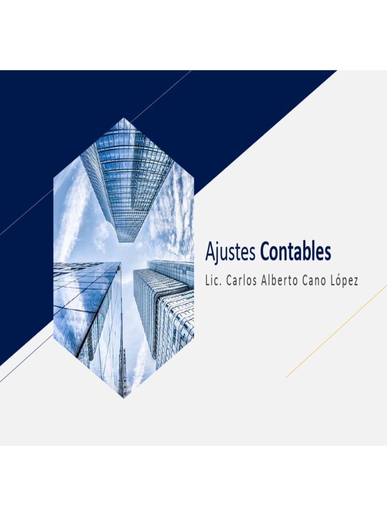 9 Ajustes Contables | PDF