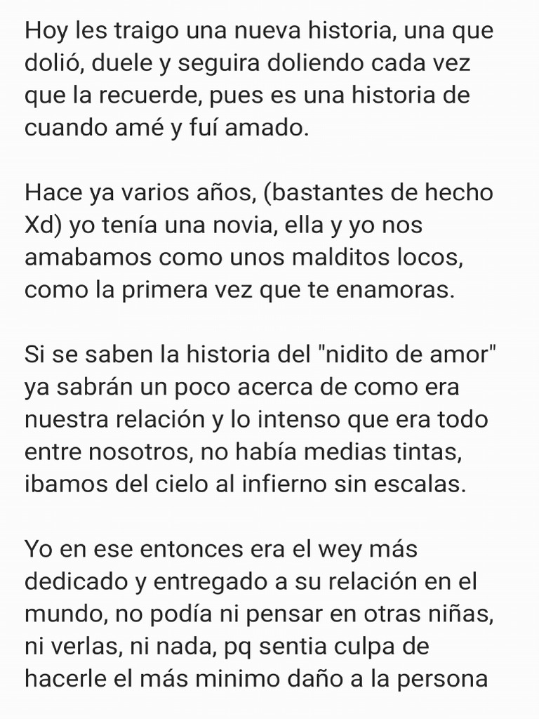 Historia de Amor | PDF