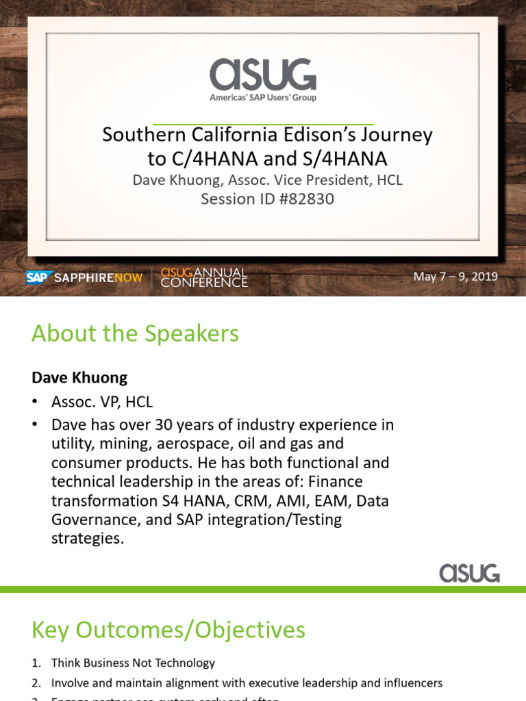 ASUG82830 - Digital Customer Communication Framework Communicating With Customers The Way They ...